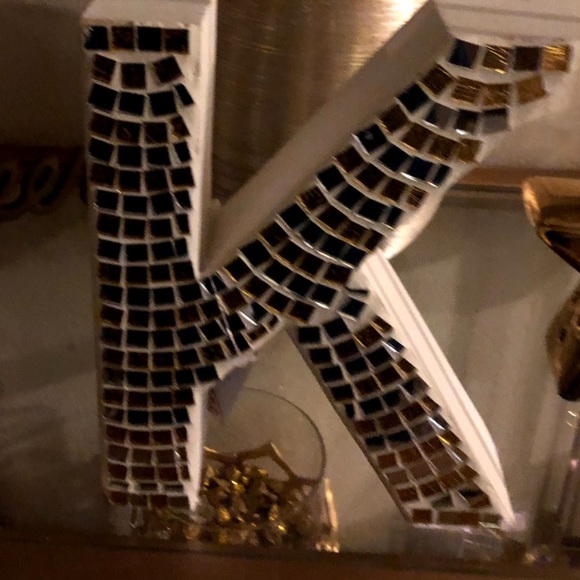 Wall Decor | Mirrored Letter K | Poshmark